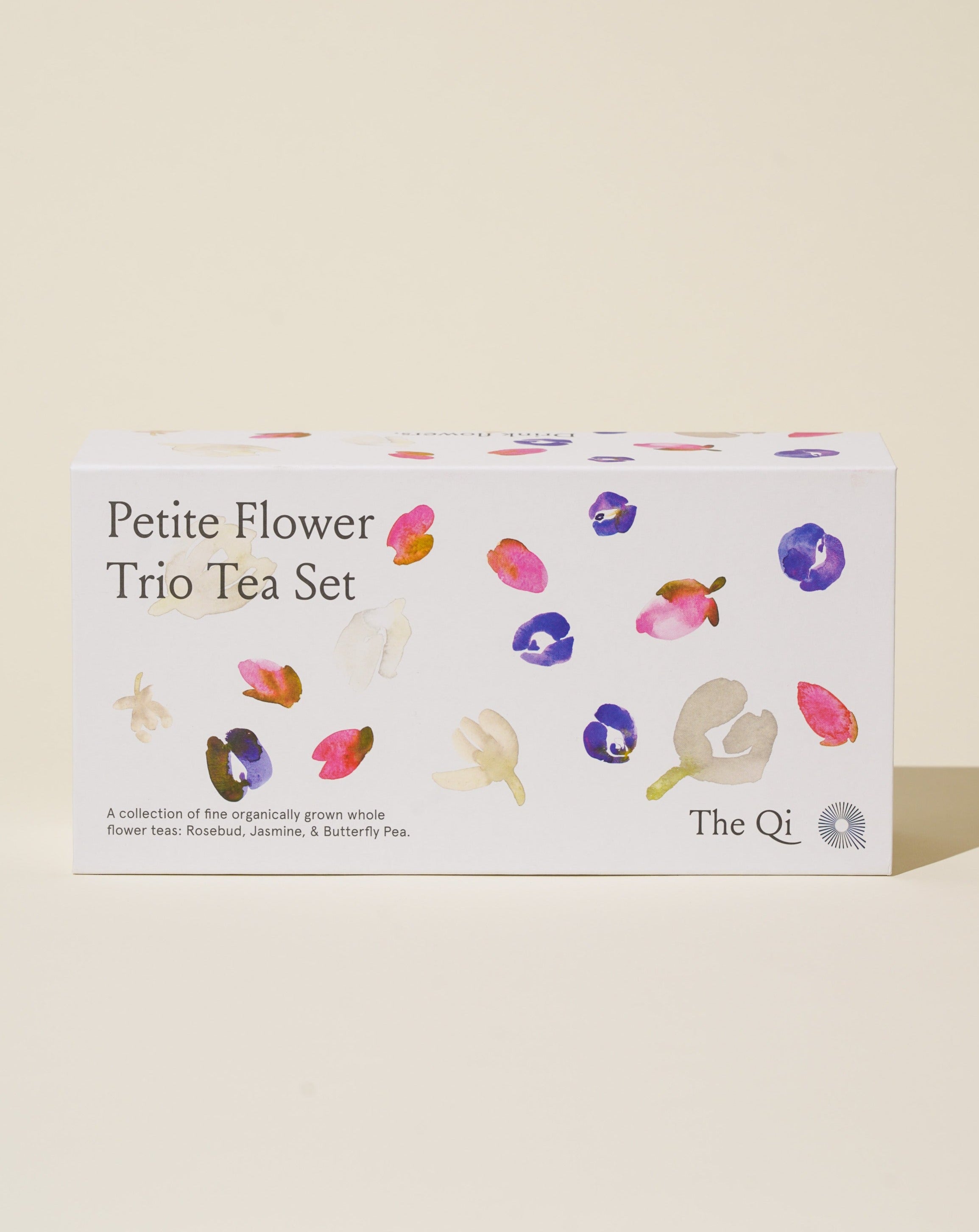 The Qi Trio Petite Flower Teas Set – Taste Of Tea